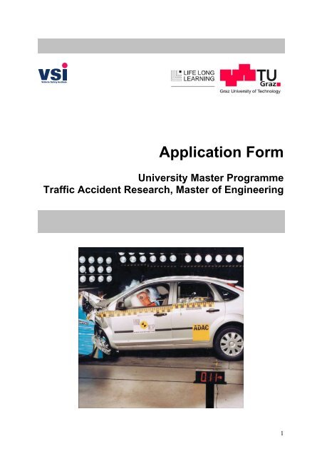 Application Form - VSI - Graz University of Technology