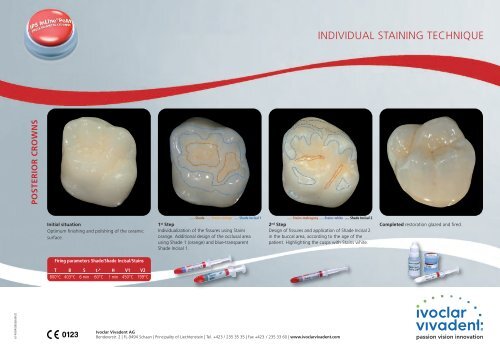 INDIVIDUAL STAINING TECHNIQUE