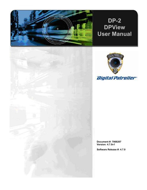 DPView User Manual 470v1 - Digital Safety Technologies