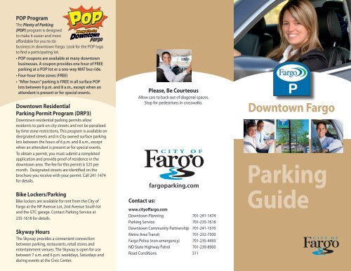 printable parking brochure - City of Fargo
