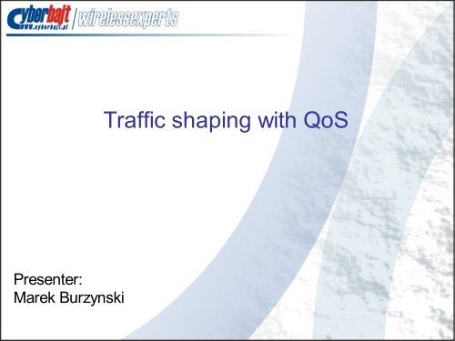 Traffic shaping with QoS - MUM