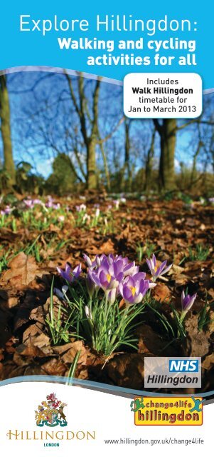 Explore Hillingdon led walks and cycle rides Jan - March ... - Walk4Life