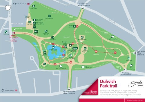 Dulwich Map Handout - Walk4Life