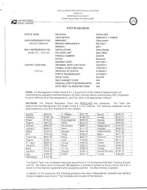 Art. 8.5.G - Branch 3825
