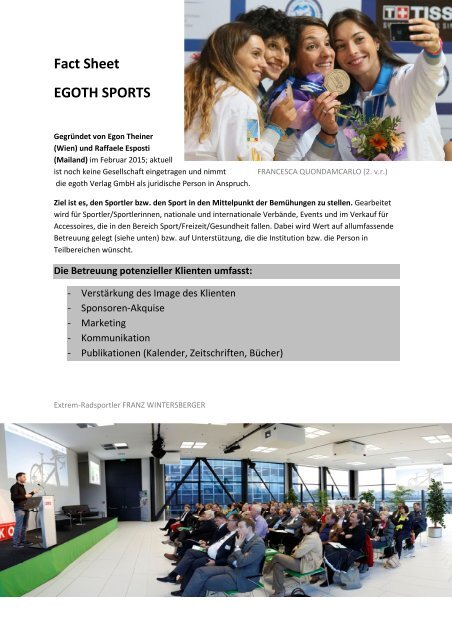 Fact Sheet EGOTH SPORTS