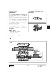 Direct-Operated Proportional DC Valve Series D1FB Characteristics