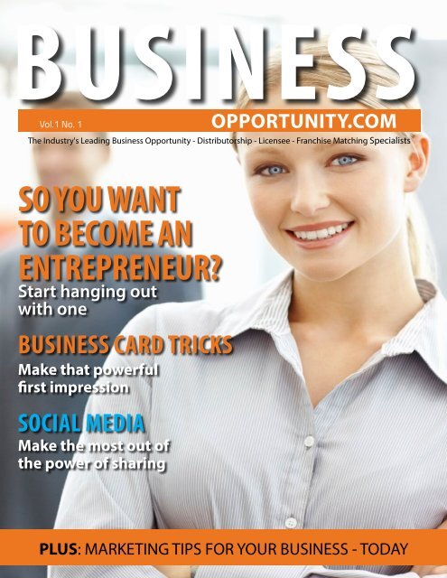 Business Opportunity Magazine