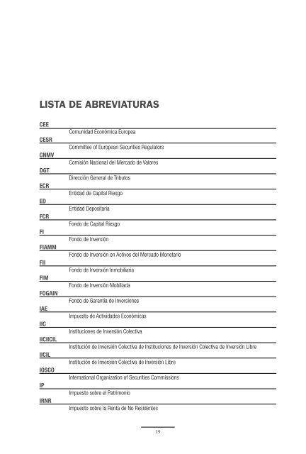 lista de abreviaturas en español