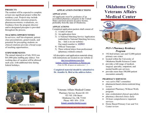 PGY1 Residency Brochure - Pharmacy Benefits Management ...