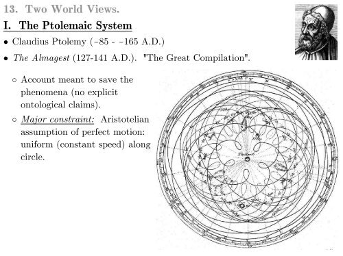 Claudius Ptolemy Theory