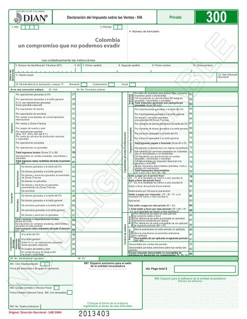 un nuevo formulario 300 - Actualicese