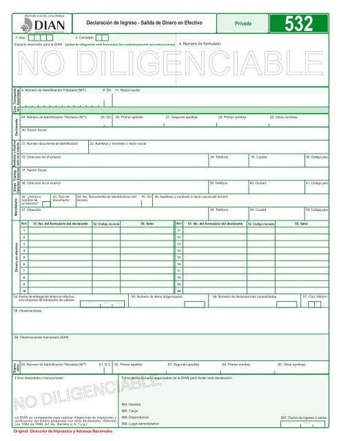 Formulario 532 - Actualicese