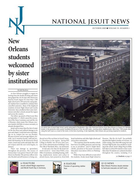 October 2005 - Jesuits