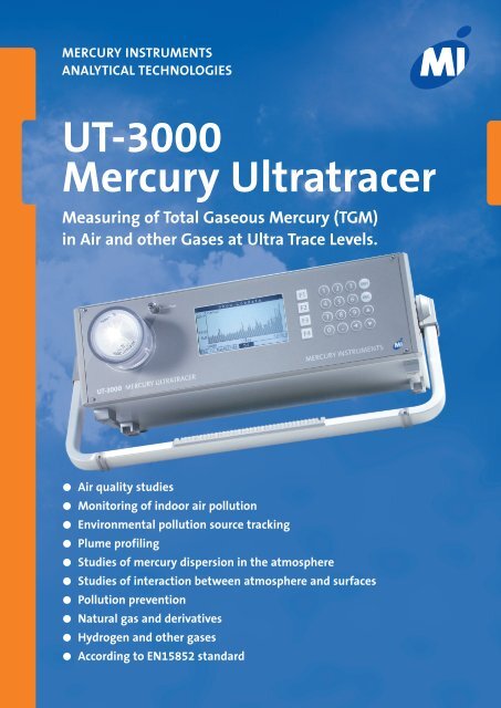 UT 3000 Mercury Ultratracer - Ecotech