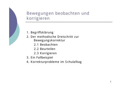 Bewegungen Bewegungen