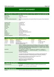 SAFETY DATA SHEET TASKI Tapi TR 103 - Joo Yong