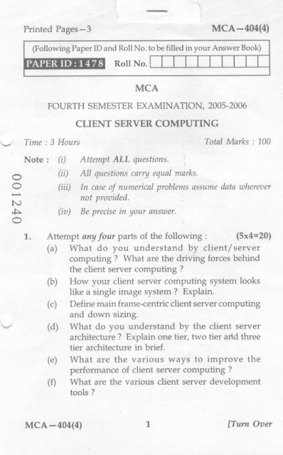 Client Server Computing Pdf