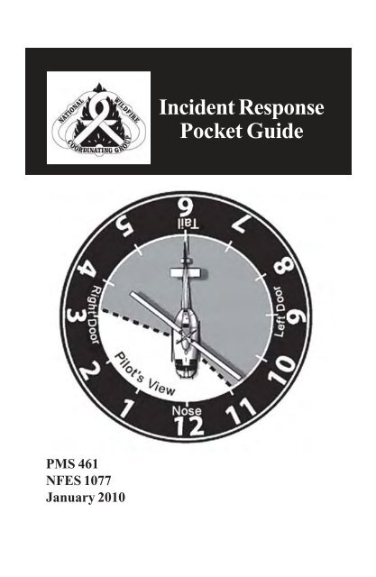 Incident Response Pocket Guide - Wildland Fire Lessons Learned ...