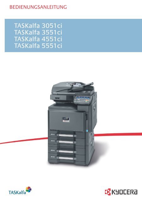 TASKalfa 3051ci TASKalfa 3551ci TASKalfa 4551ci TASKalfa 5551ci