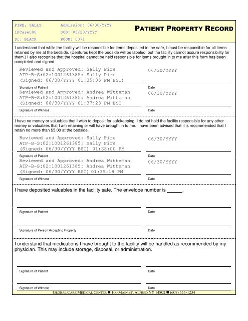 PIRE, SALLY IPCase006 Dr.