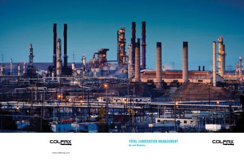 Total Lubrication Management: Up and Running - Colfax Corporation