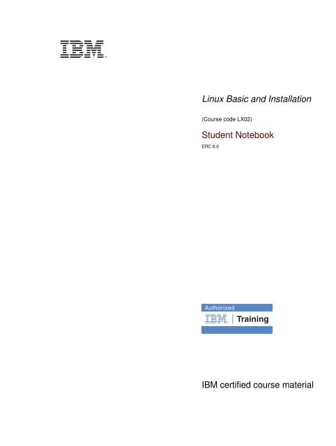 IBM Class Author main book file
