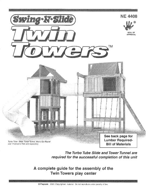 Twin Towers.pdf - Swing-N-Slide