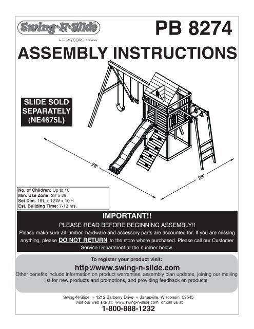 LA 6314 V1 Cumberland PB 8274.pdf - Swing-N-Slide