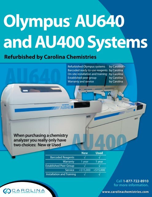 Olympus 640&400 - Carolina Liquid Chemistries