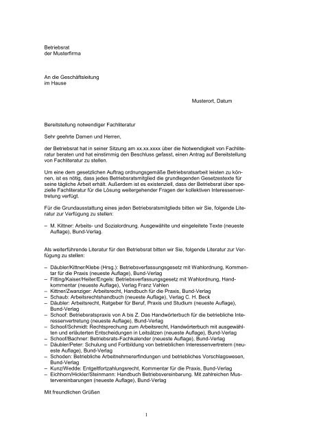 Musterbrief als PDF - BR-WIKI