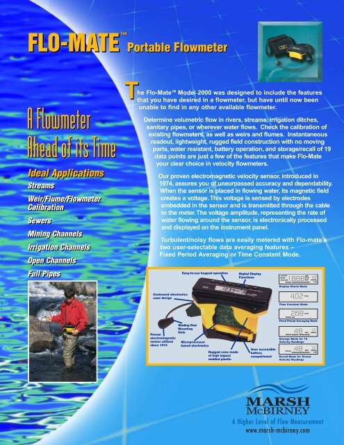 Marsh McBirney Flomate 2000 - hsa-asia.com