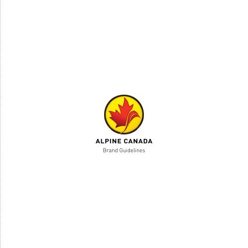 Brand Guidelines - Alpine Canada