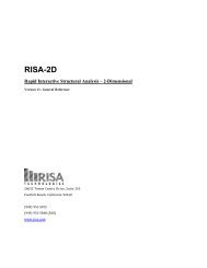 RISA - REVIT Structure White Paper - RISA Technologies