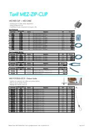 SICHERHEITSDATENBLATT - MEZ-Technik GmbH