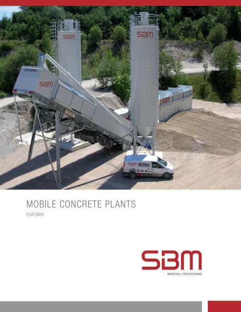 MOBILE CONCRETE PLANTS - SBM