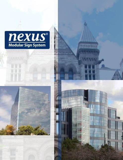 Nexus Modular Sign System