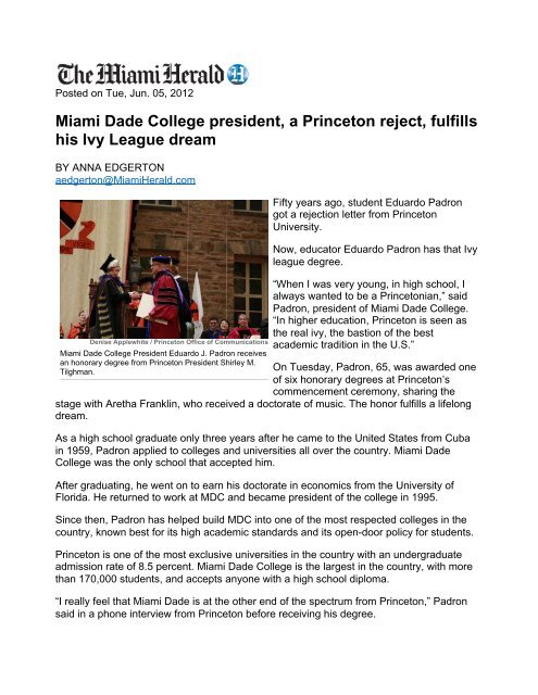 Ivy League Acceptance Letter