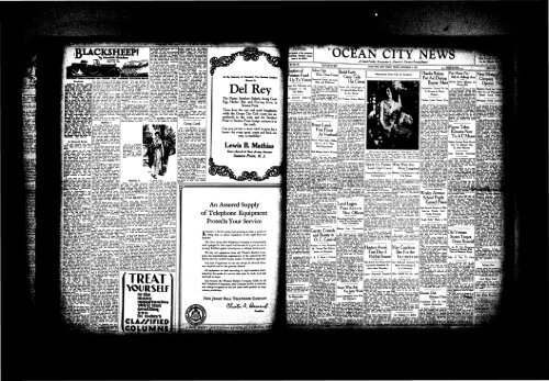 Nov 1927 - Newspaper Archives of Ocean County