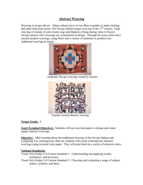 Abstract Weaving - Sargent Art