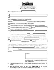 STATUTORY DECLARATION - EPA Victoria