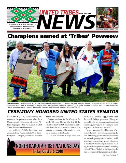 Champions named at 'Tribes' Powwow North Dakota First NatioNs Day