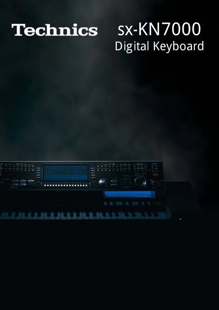 Das Technics KN7000 - CA - Software