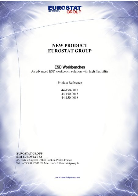 NEW PRODUCT EUROSTAT GROUP