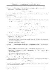 Développements limités - Exo7 - Emathfr