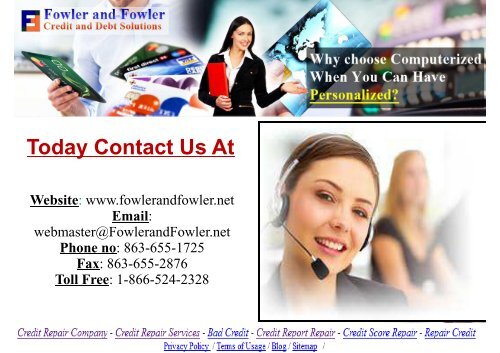 Today Contact Us At