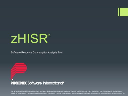 View the presentation - Phoenix Software International