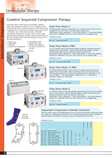 Intermittent Compression Compression Therapy - Dolby Medical