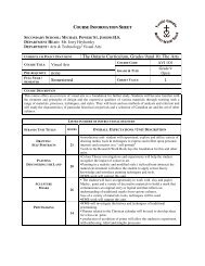 34 THE ONTARIO CURRICULUM