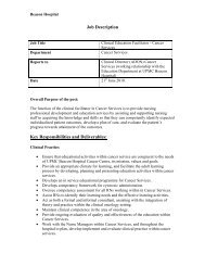 Job Description - UPMC Beacon Hospital