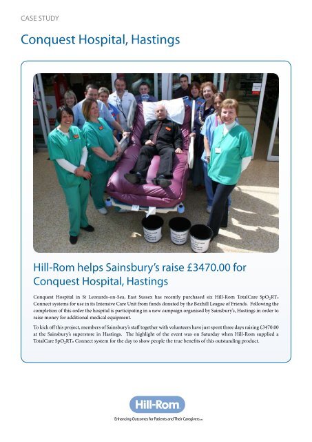 to download Case Study as PDF - Hill-Rom
